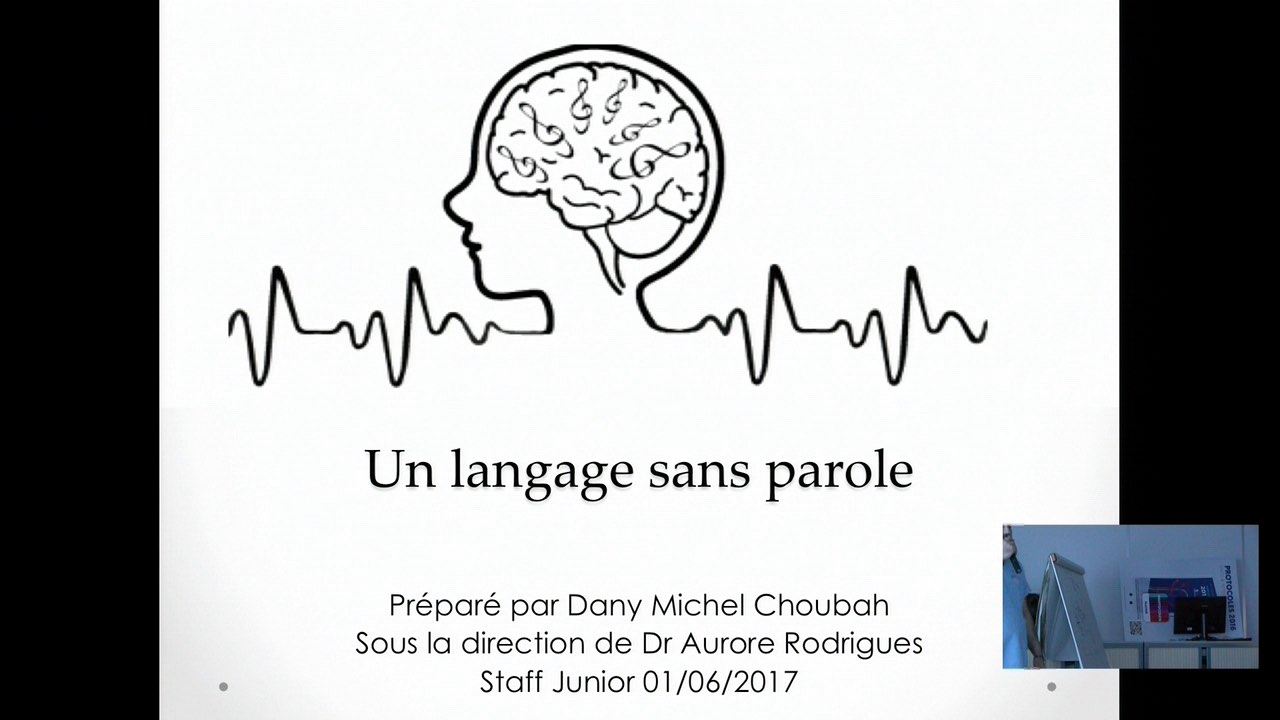 Un langage sans parole — Staff junior — MAPAR — anesthésie réanimation